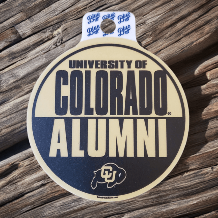 CU Boulder Alumni Sticker – The Boulder Store